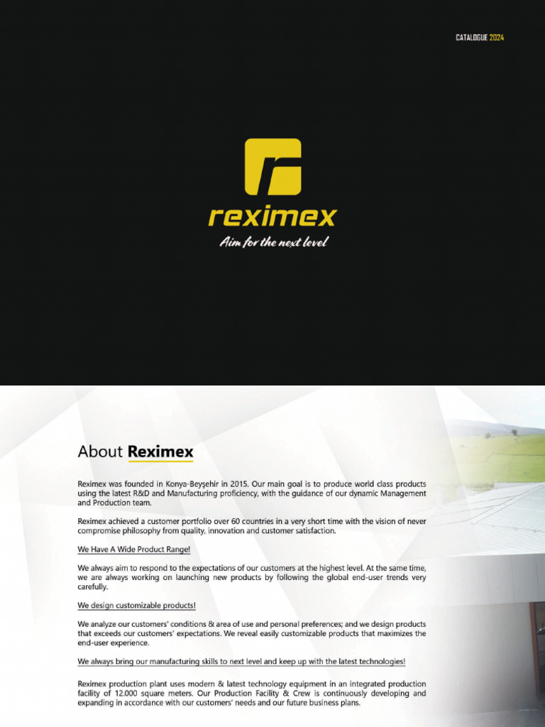 Reximex Katalog 2024 | PDF