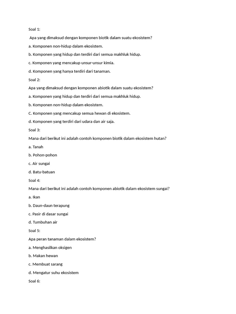 Ipas kl3 3 Ekosistem | PDF