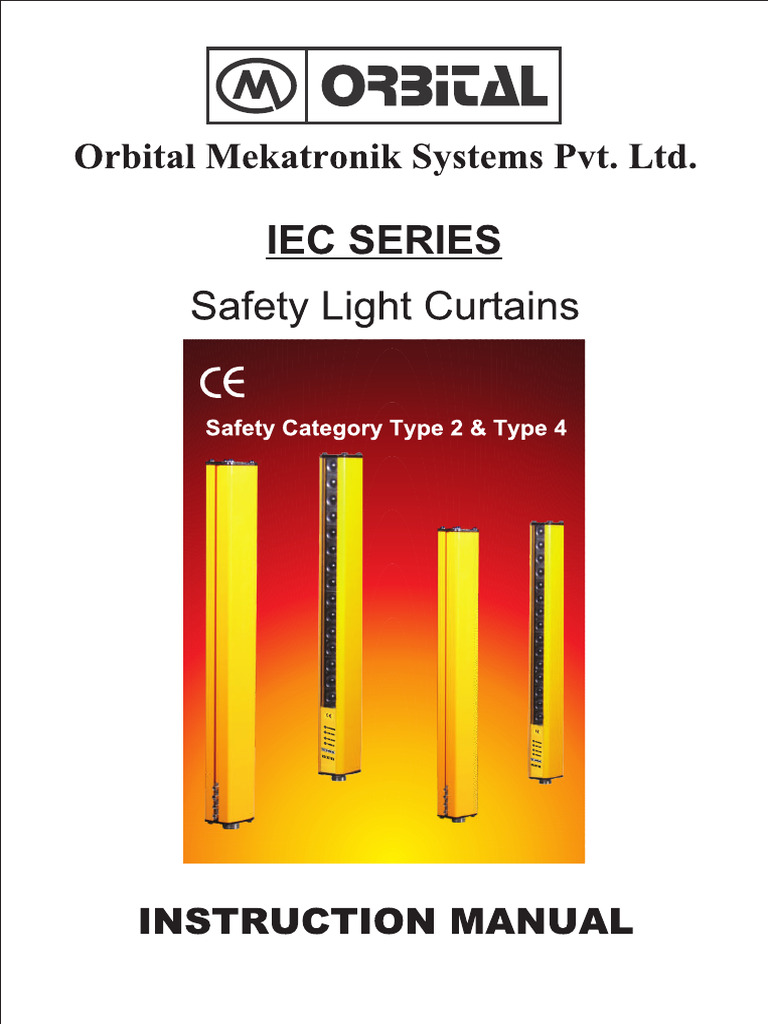 Safety Light Curtains Manual | PDF