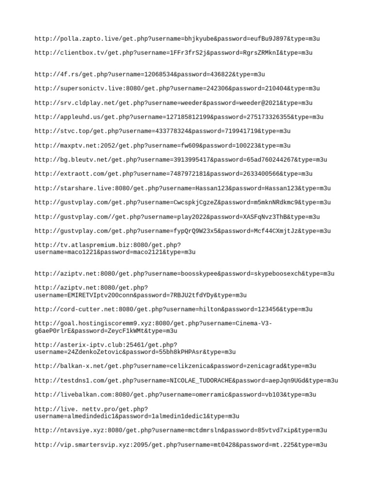 Xtream Code 075803 | PDF