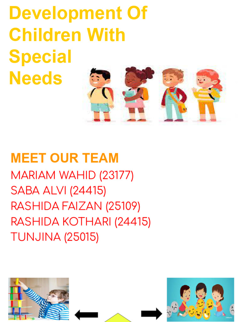 Development Of Children With Special Needs | PDF