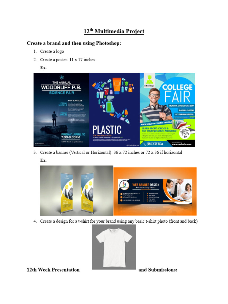 Multimedia 12th Project Outline | PDF