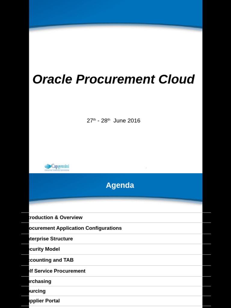 Procurement Cloud | PDF