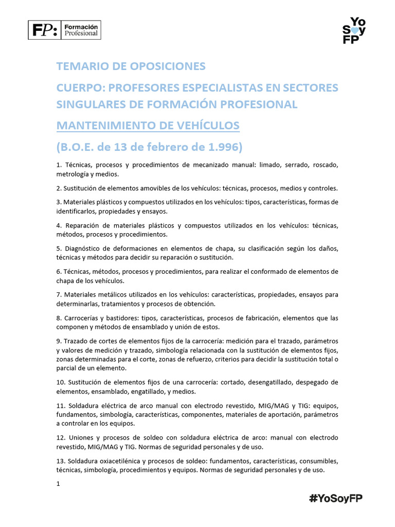 Mantenimiento de Veh Culos | PDF