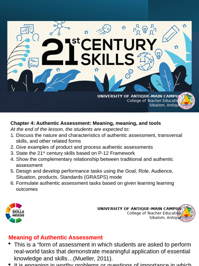 4 Authentic Assessments | PDF