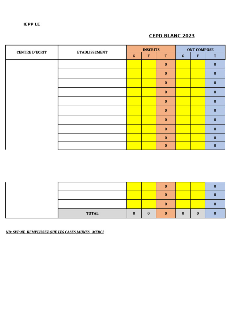 Cepd Blanc 2023 | PDF