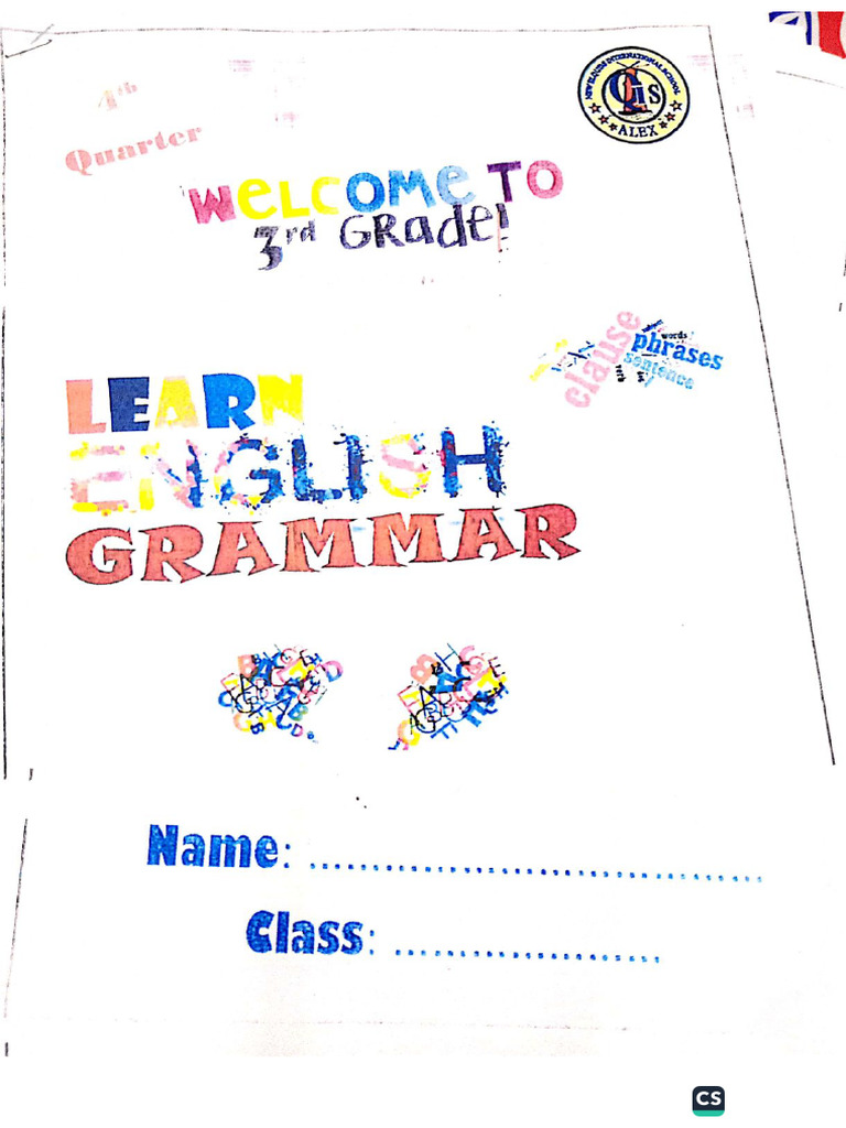 grade 3 q4 grammar booklet | PDF
