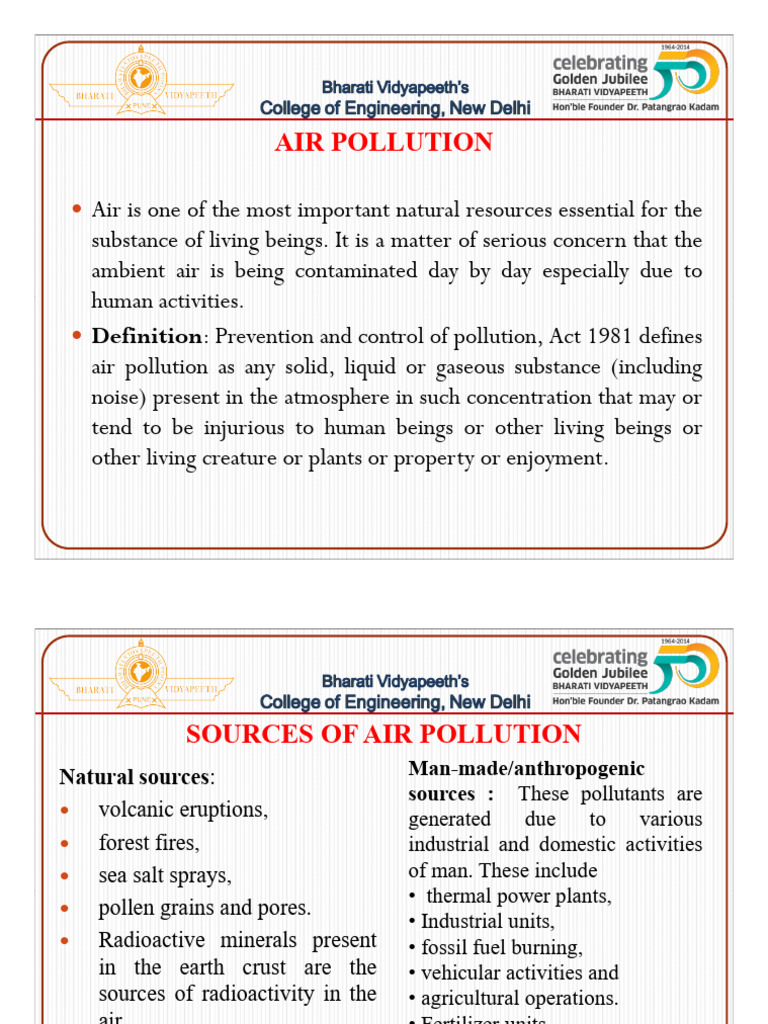 Air Pollution | PDF