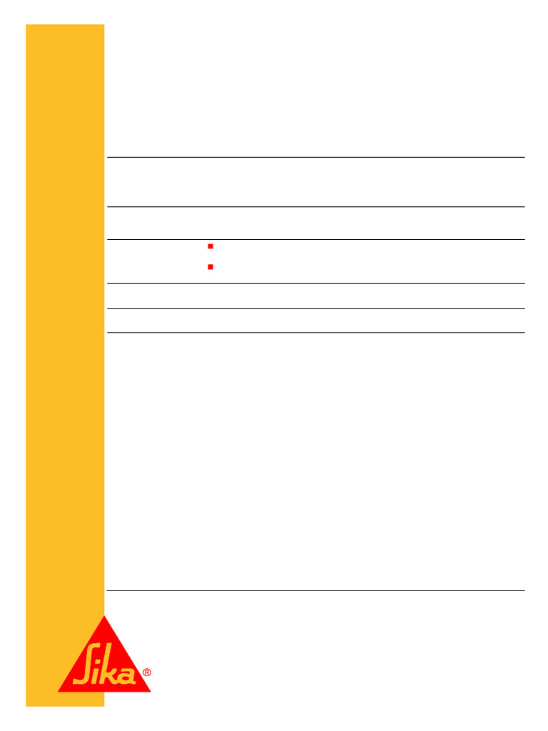 Sika Injection Packers Eng | PDF