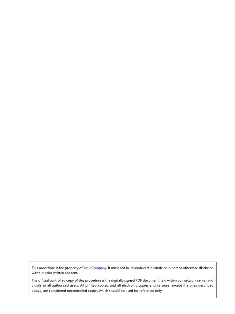 ISO9001+ISO14001 Operational Control Procedure Sample | PDF