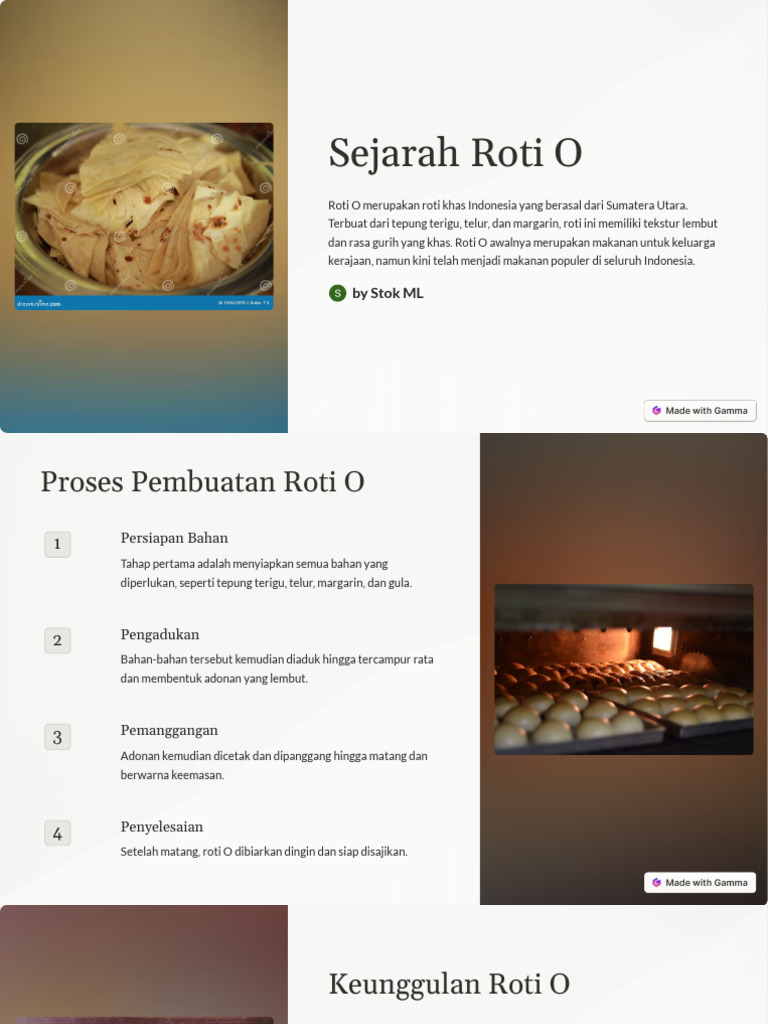 Bagi Sejarah-Roti-O 20 | PDF