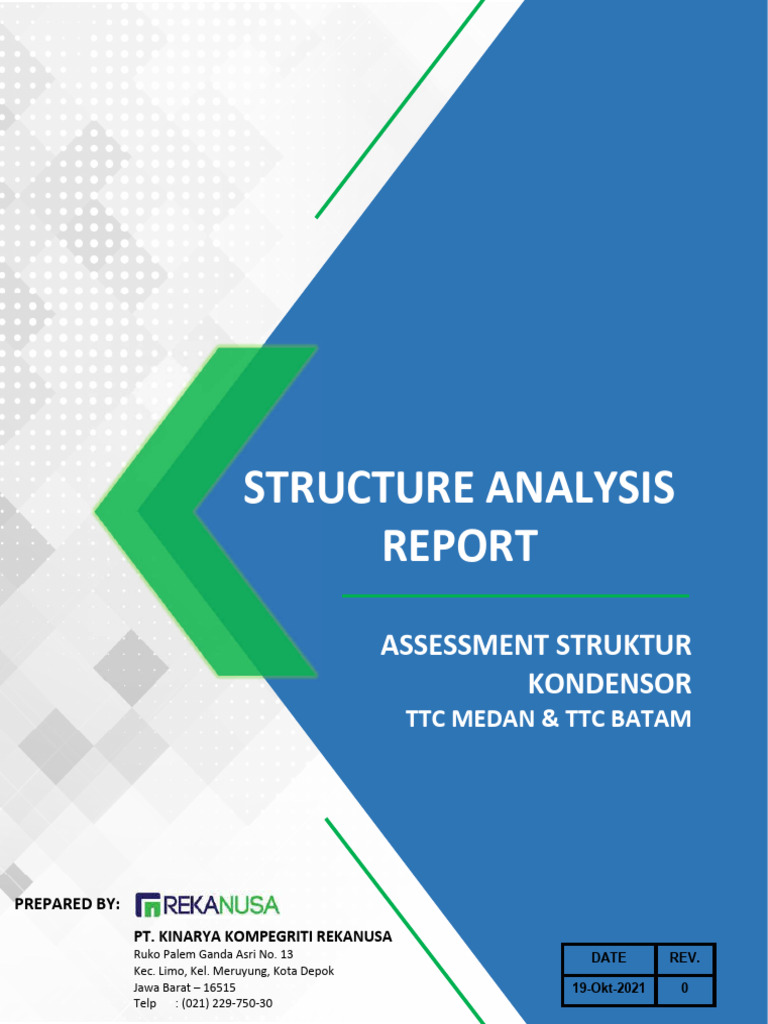 Structure Analysis Report Kondensor 1 | PDF
