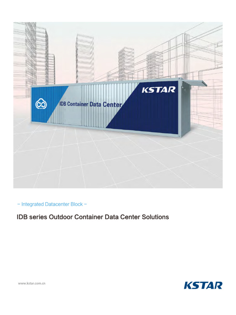 KSTAR IDB Container Data Center | PDF