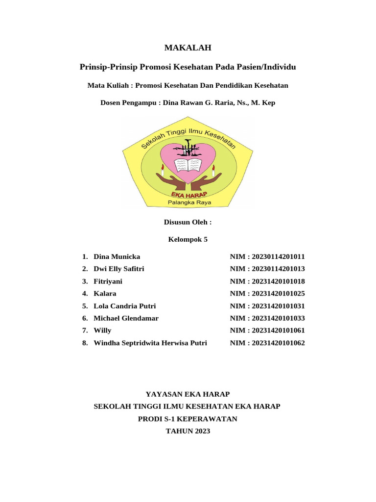 Makalah Promkes | PDF
