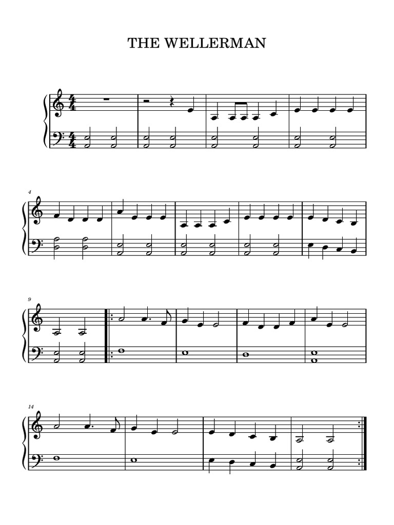 The Wellerman Klavier | PDF