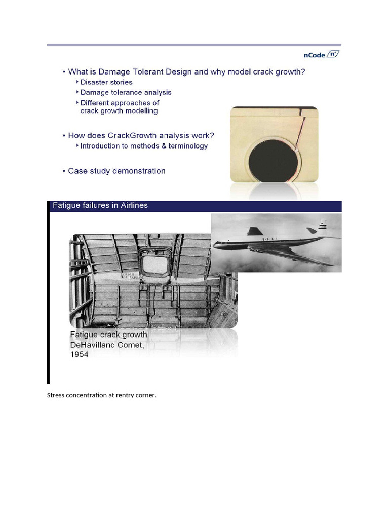 Ncode Damage Tolerant Desing | PDF
