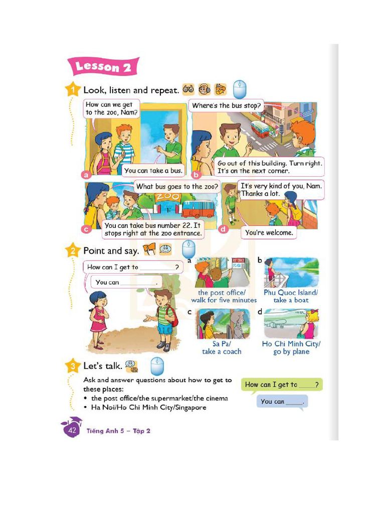 Lesson plan lớp 5 unit 16 lesson 2 part 123 chỉnh sửa | PDF