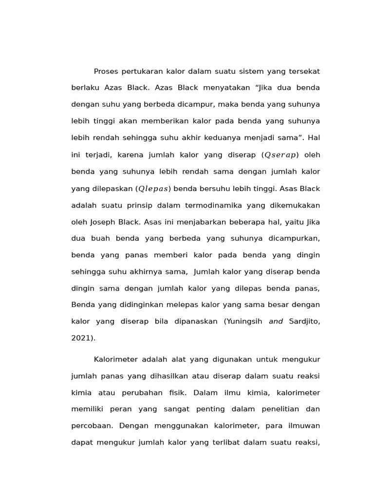 ringkasan teori perc. 5 | PDF