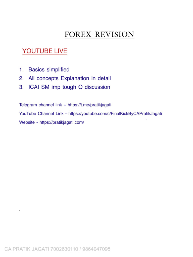 Forward Notes | PDF