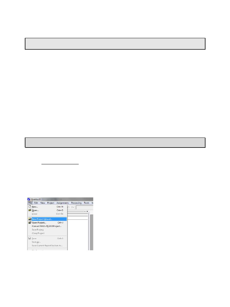Guide Utilisation Quartus | PDF