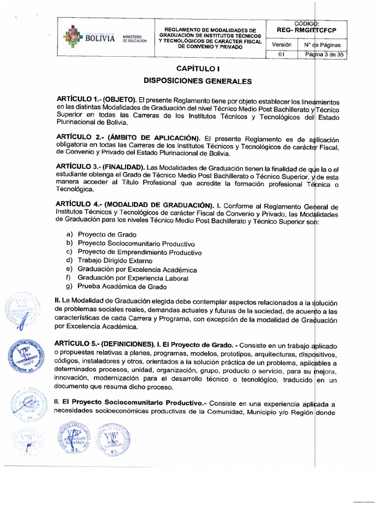 RM-487 NUEVA Modalidad de Graduacion | PDF