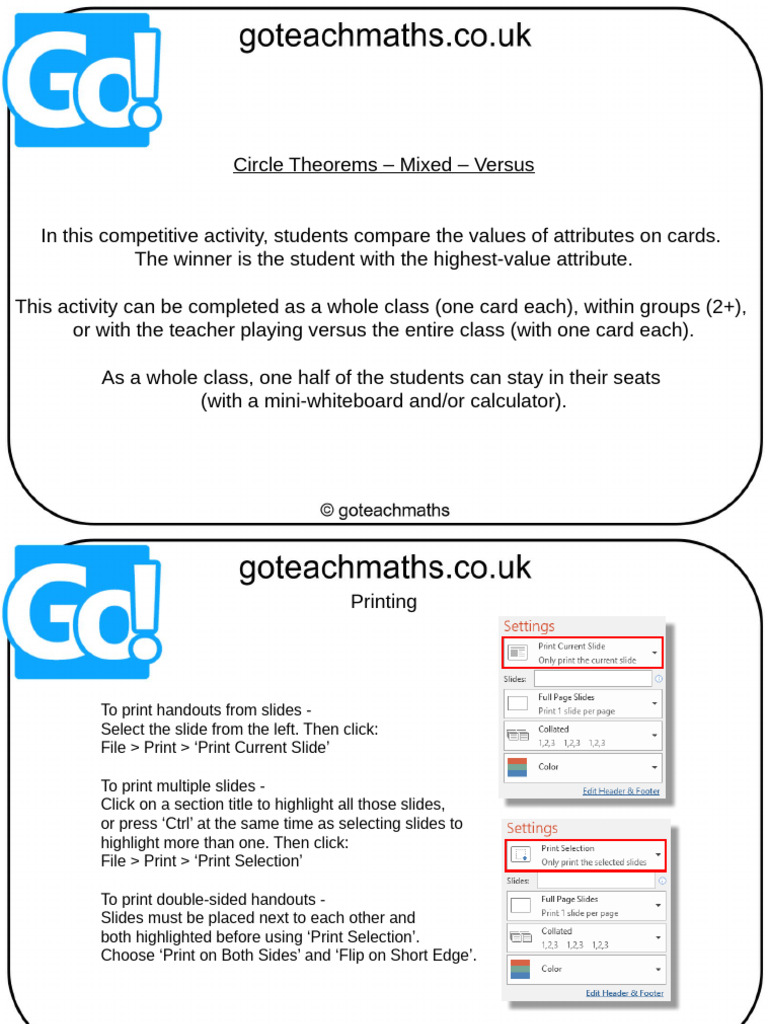 Circle Theorems Mixed Versus Pdf