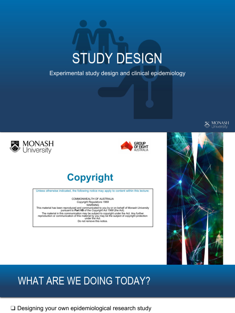 Epi Tutorial Week 5 - Study Designs | PDF