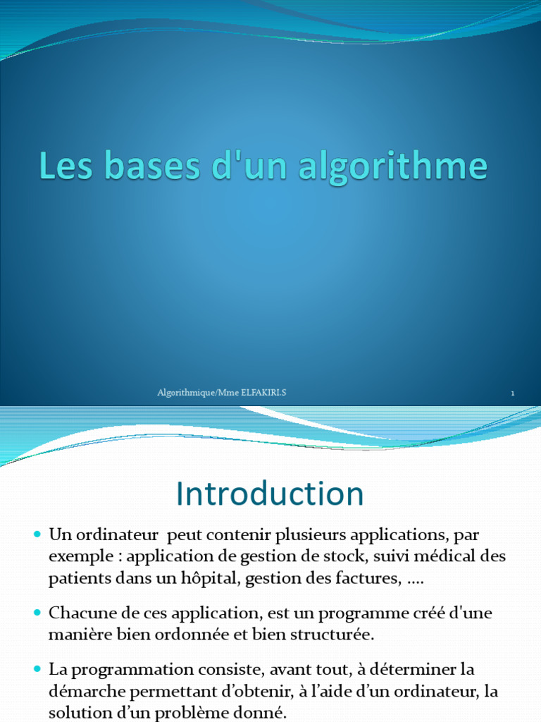 Les Bases | PDF