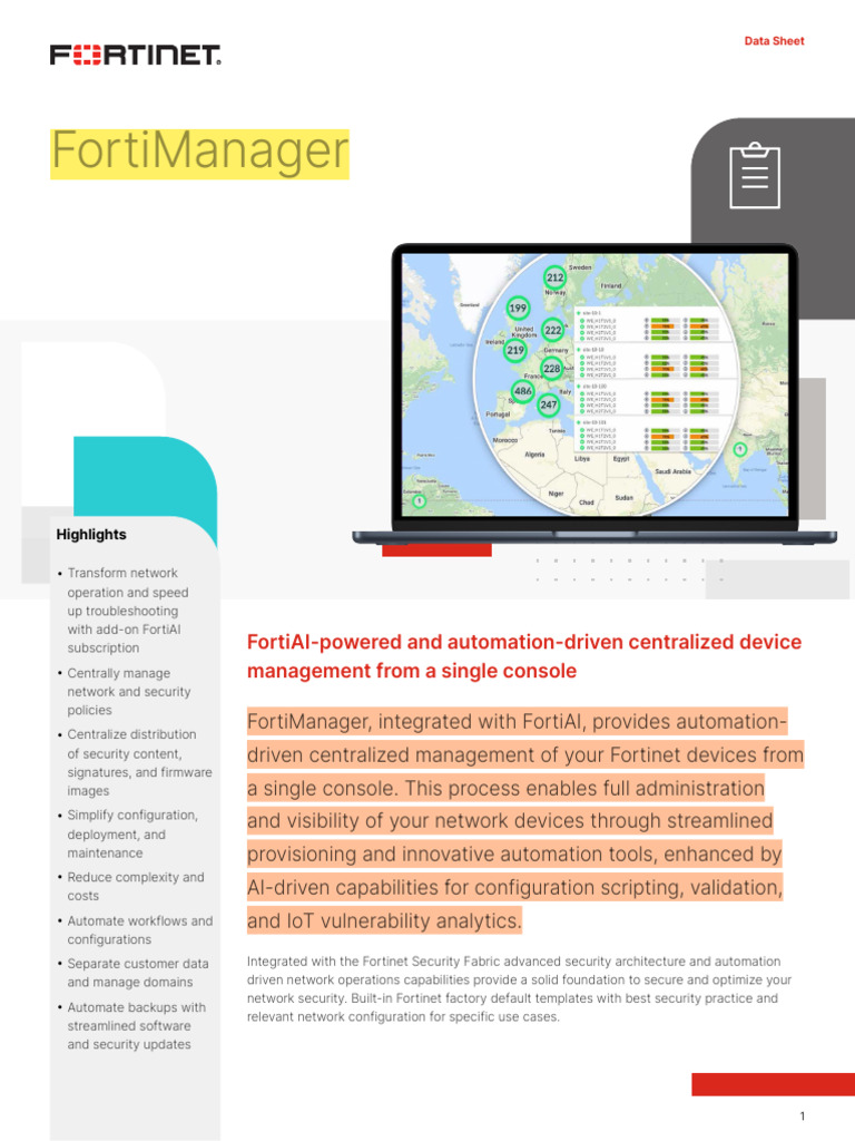 Fortimanager Cloud Pdf
