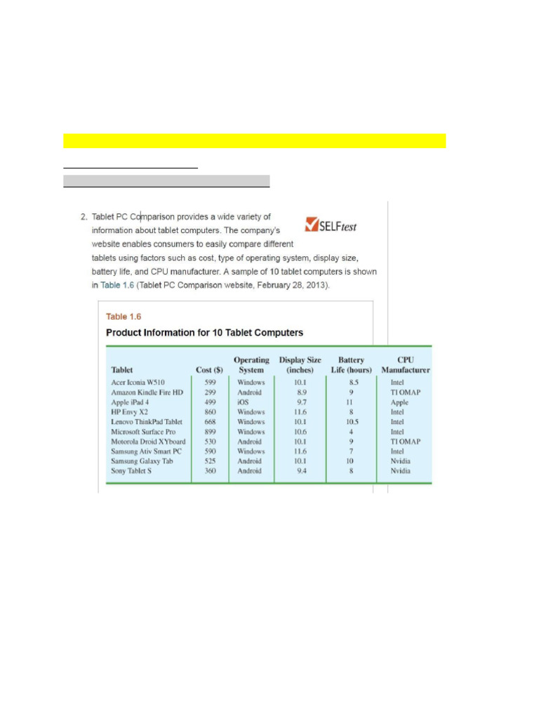 In-Class Practices - Session 1 - Answers | PDF | Descriptive Statistics | Computers