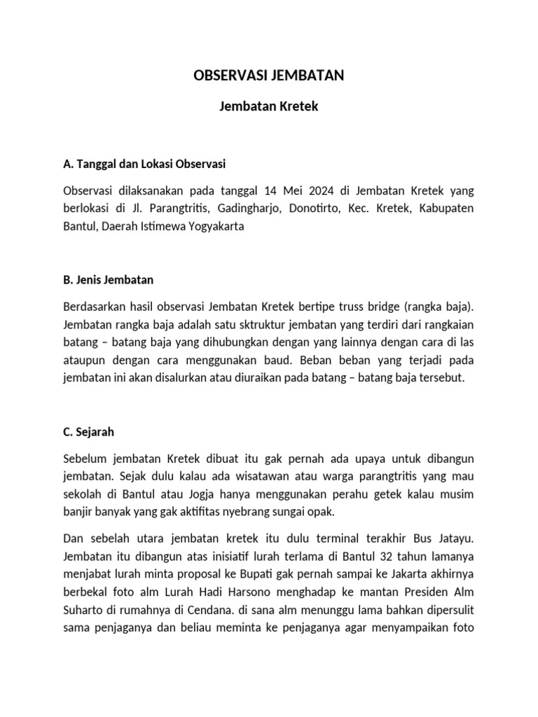 Observasi Jemba-Wps Office | PDF