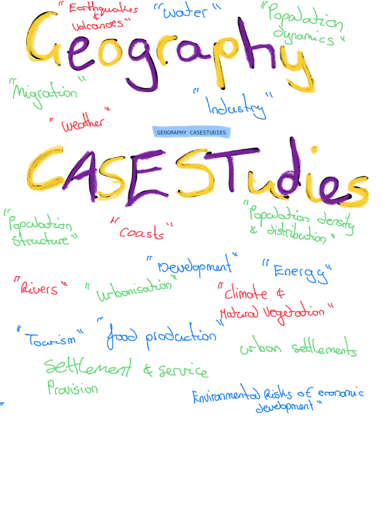 Geography case studies | PDF