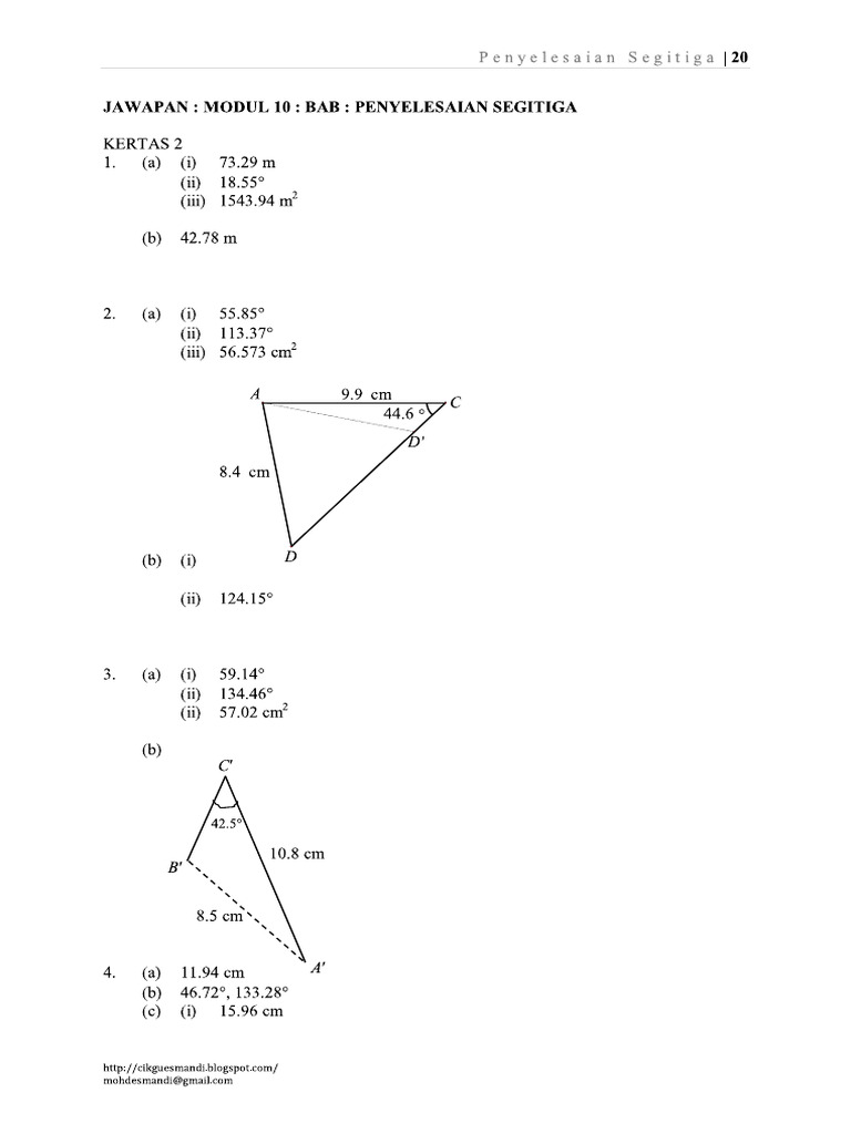 MT T4 B9 Jawapan | PDF