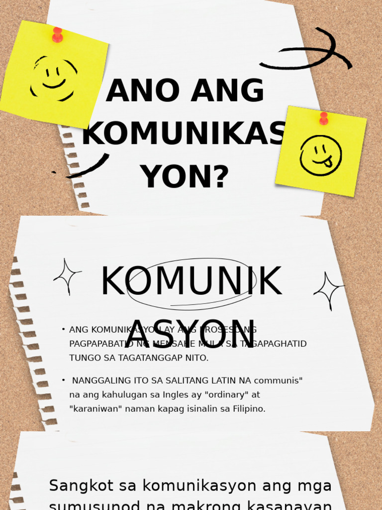Filipino Komunikasyon | PDF