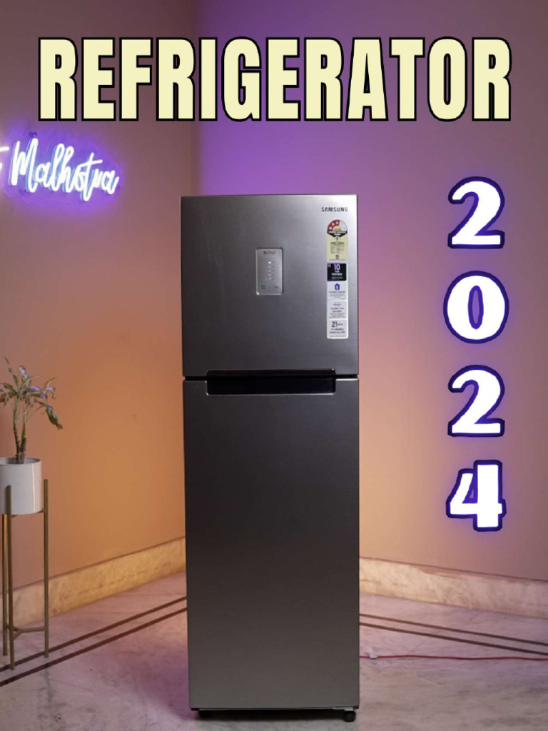 Refrigerator 2024 | PDF