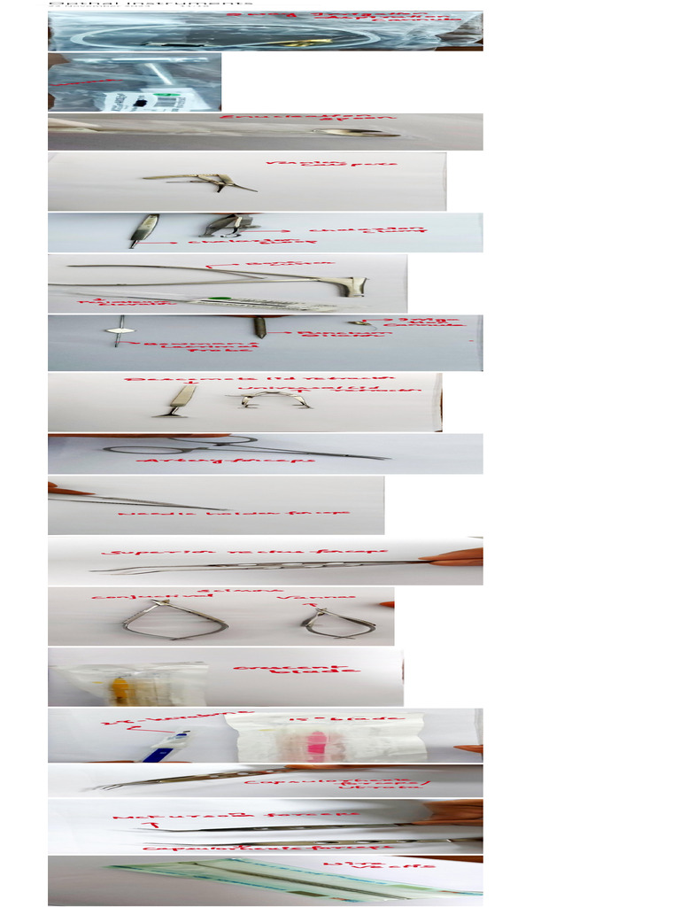 Opthal Instruments | PDF