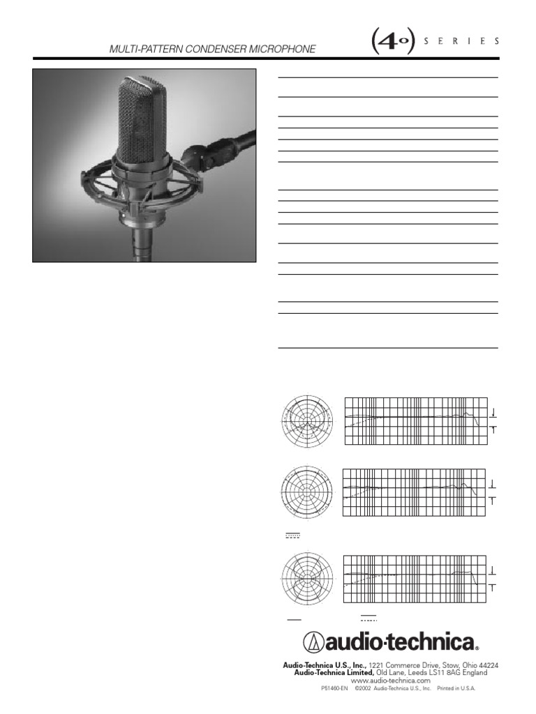 At4050 Specsheet | PDF