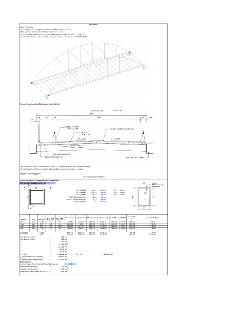 Design Report of Bearing Force | PDF