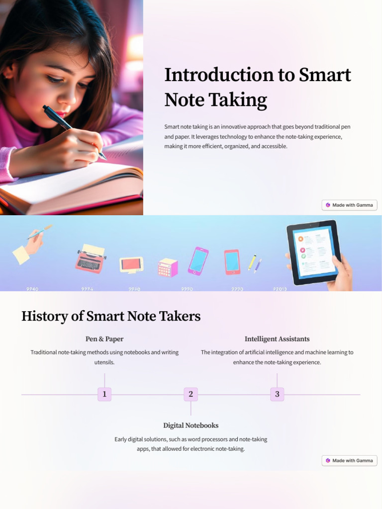 Introduction-to-Smart-Note-Taking (1) | PDF