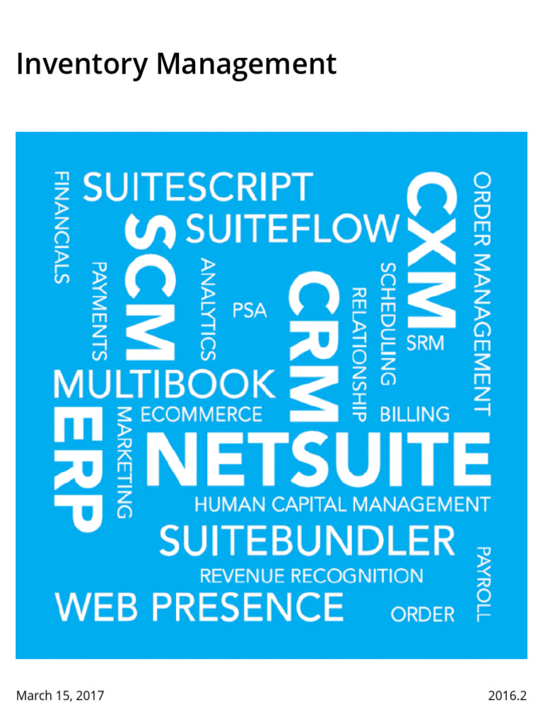 Inventory Management | PDF