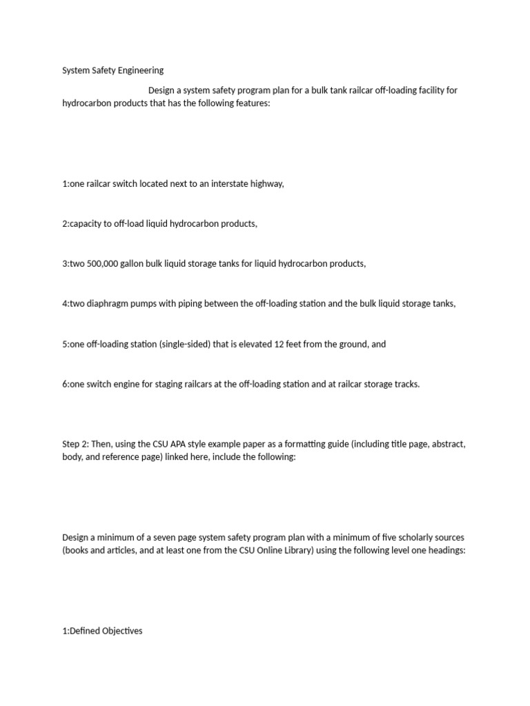 System Safety Engineering | PDF