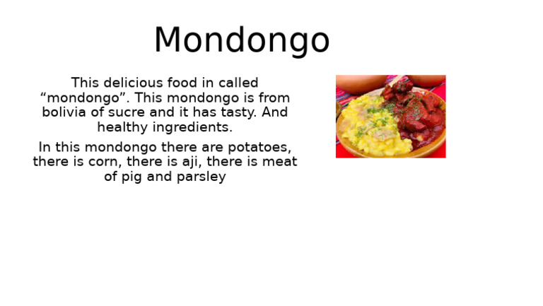 Mondongo | PDF