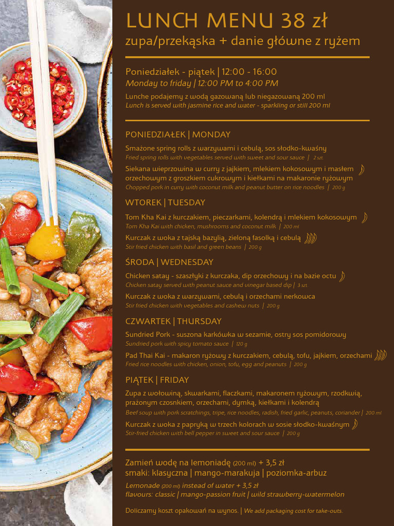 Menu-Taj-Katowice | PDF