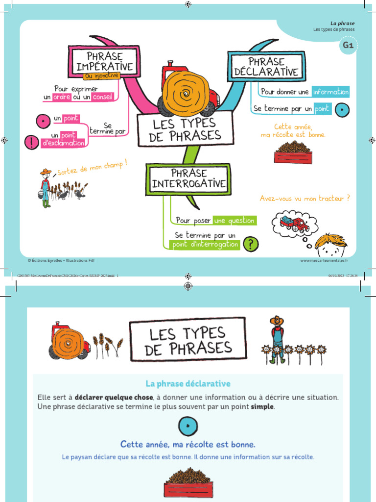 Types Et Formes de Phrases | PDF