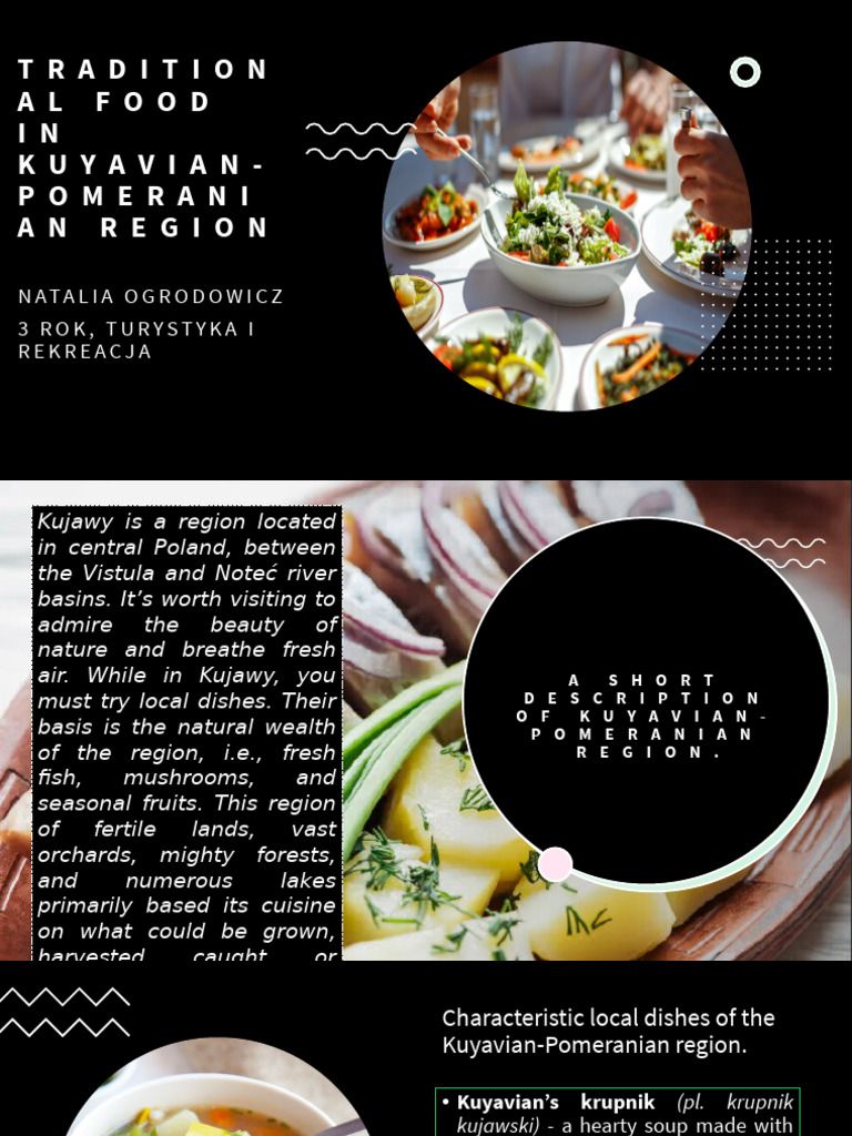 Traditional Food in Kuyavian-Pomeranian Region | PDF