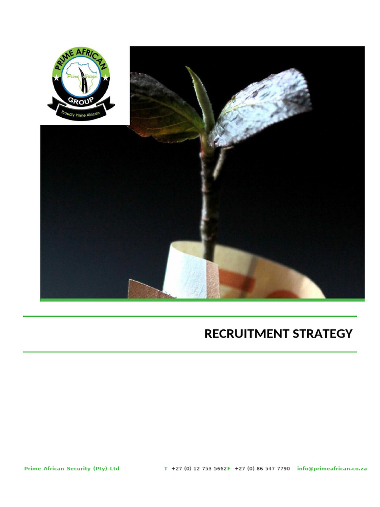 Recruitment Plan | PDF