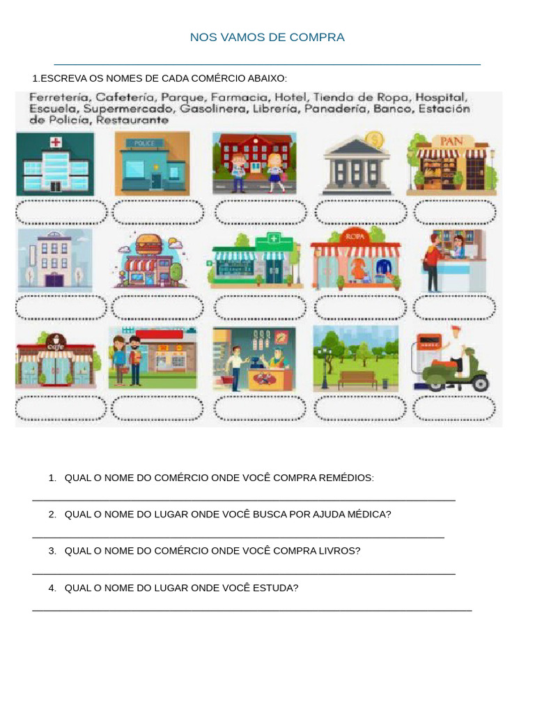 Nos Vamos de Compra | PDF