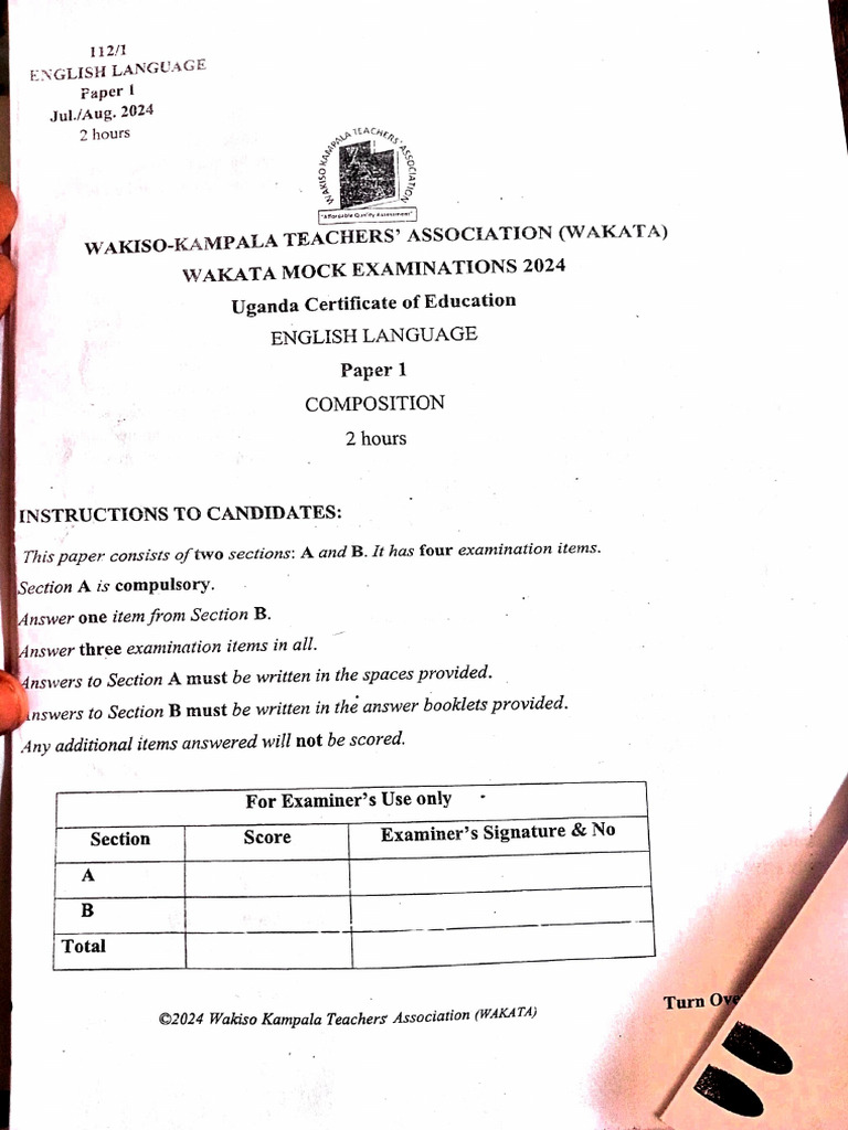 Wakata Mocks Eng | PDF