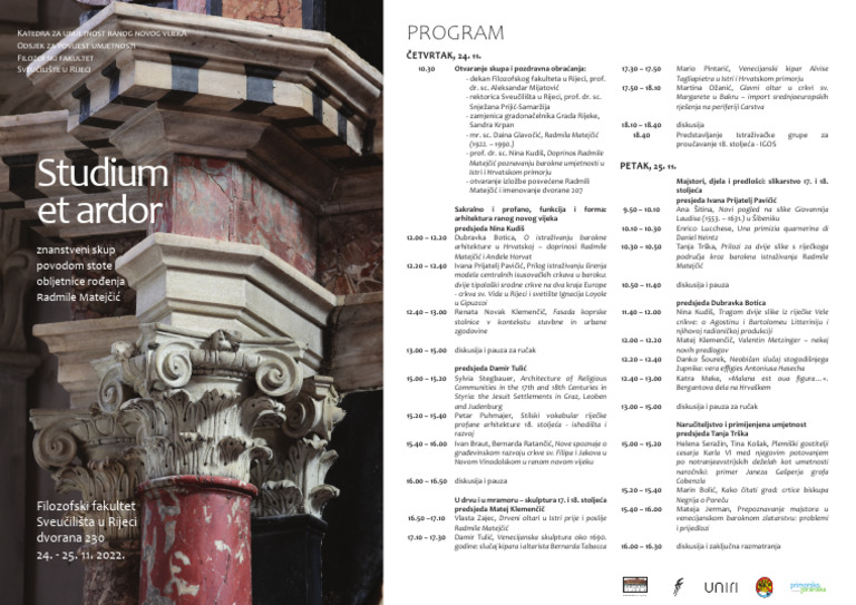 Studium Et Ardor - Program | PDF