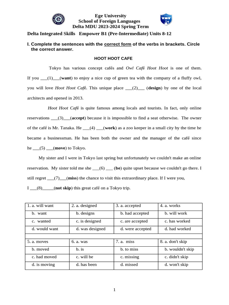 Delta IS Exercises II | PDF